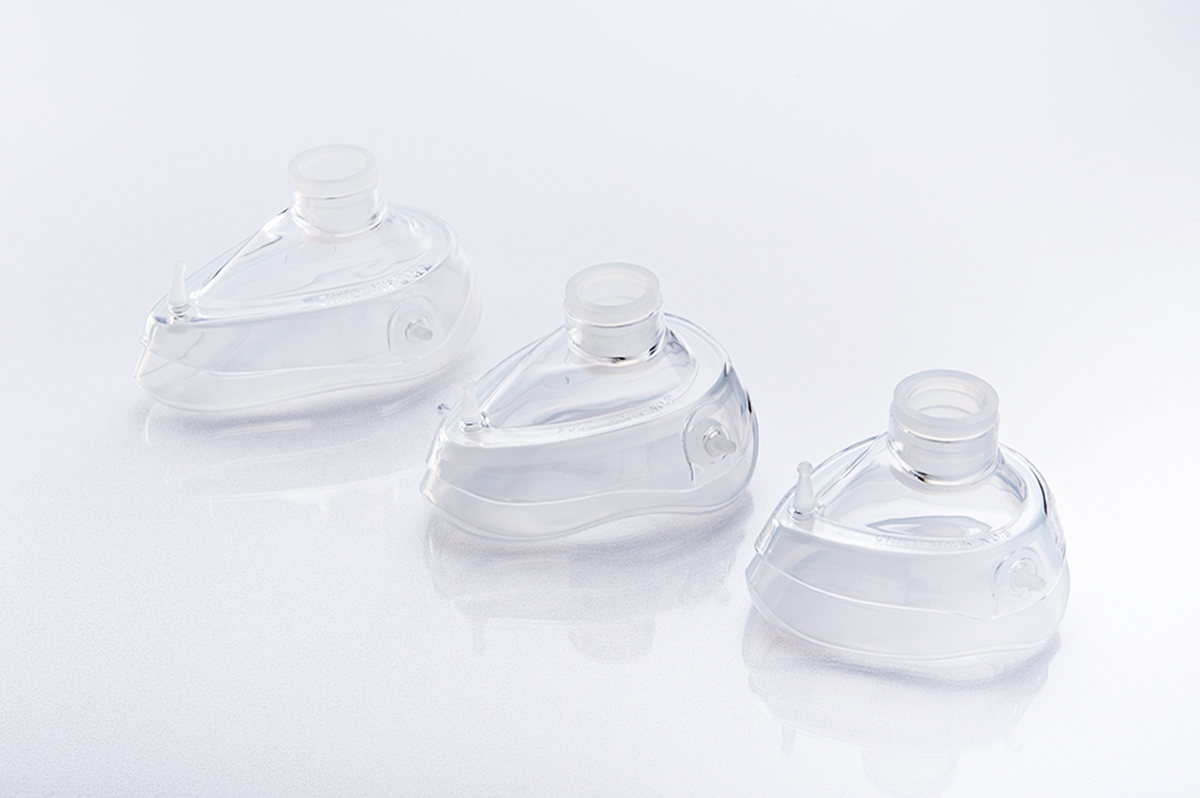 Reusable Two Piece Silicone Mask